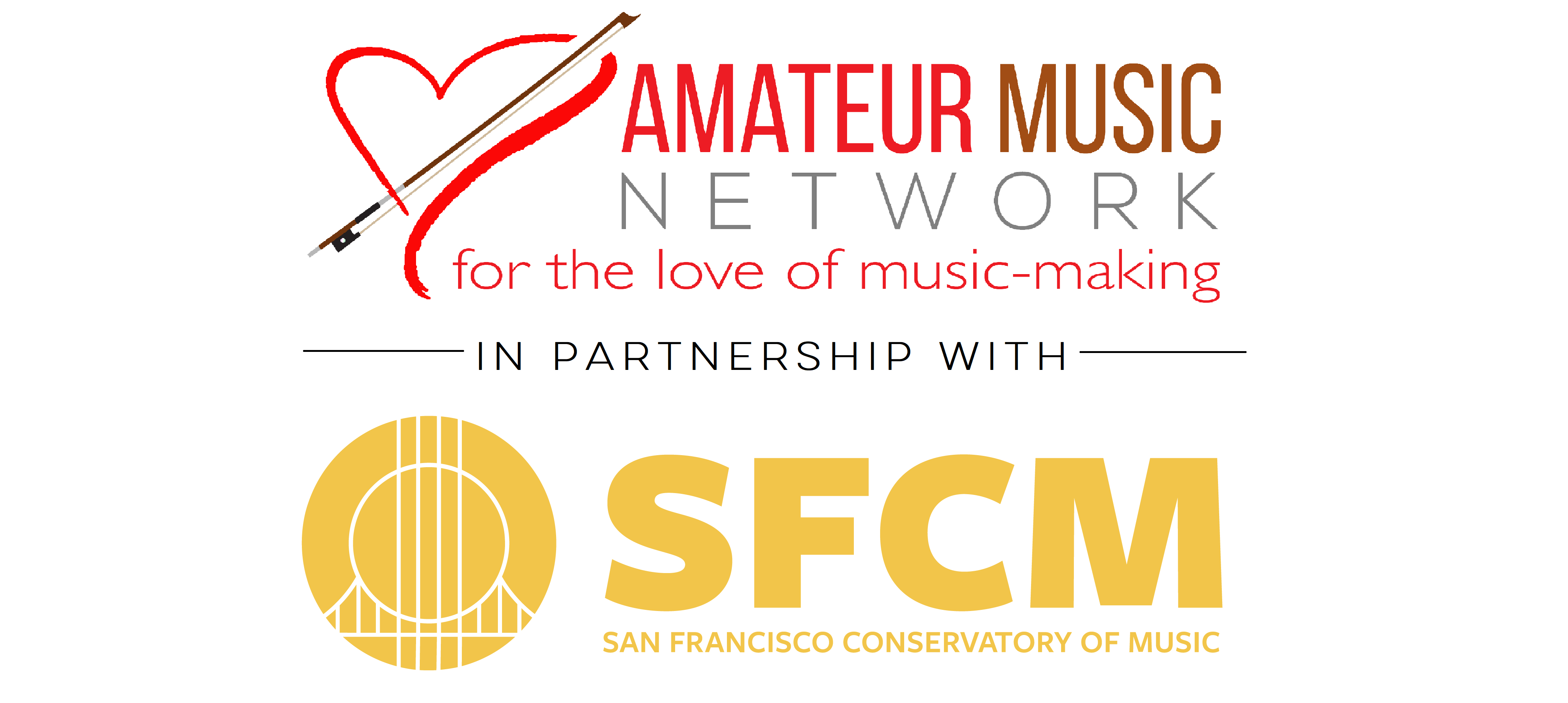 partnership logos - Amateur Music Network